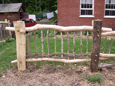 A Black Locust Connection — Fence Posts/Rails